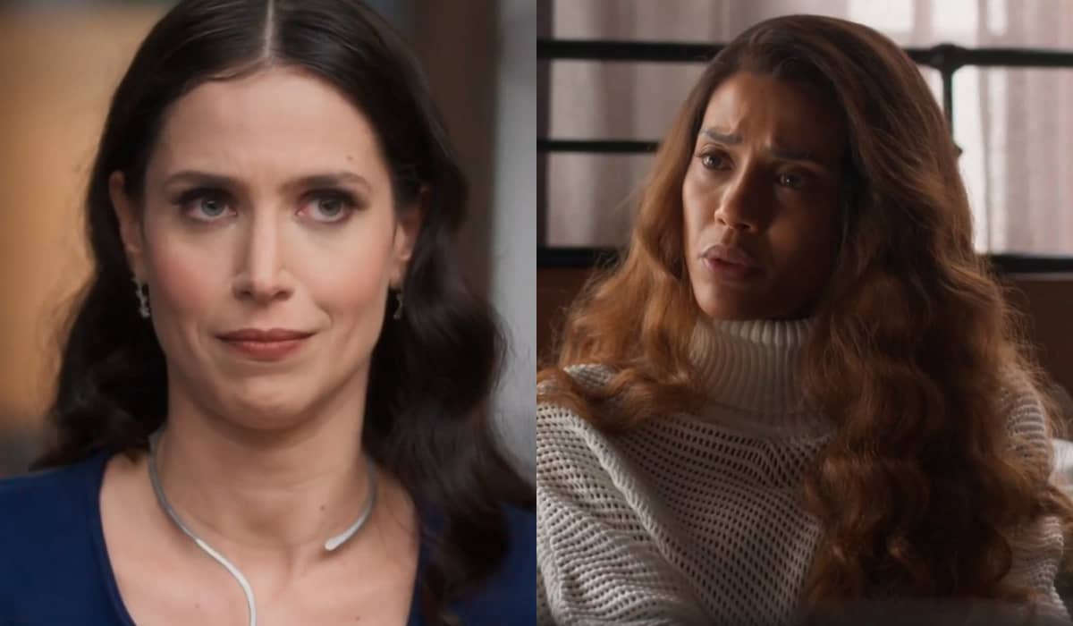 Regina comemora após descoberta sobre Clarice em Cara e Coragem