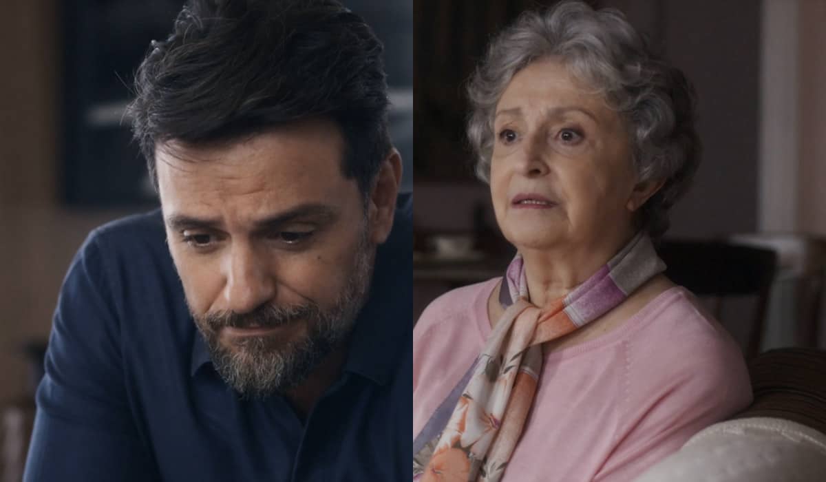 Moretti se cala após ameaça de Cotinha em Travessia