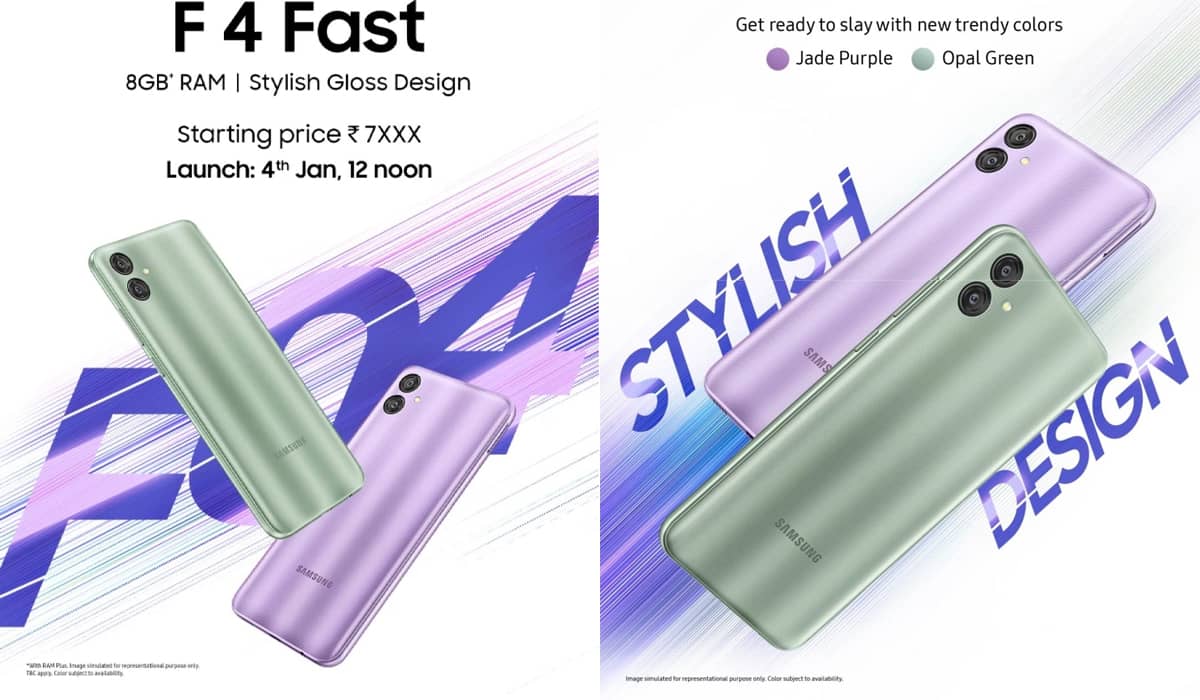 Samsung Galaxy F04 tem data de lançamento e especificações confirmadas