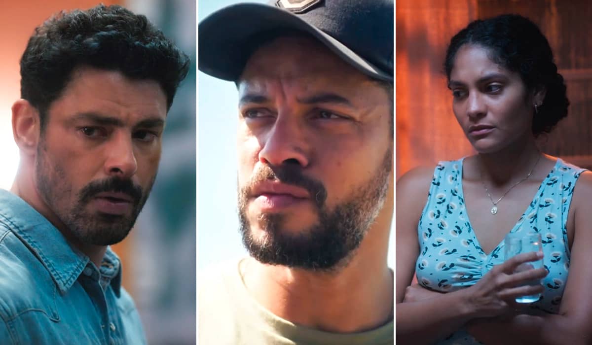 Caio se morde de ciúme ao ver Jonatas trabalhando com Aline em Terra e ...